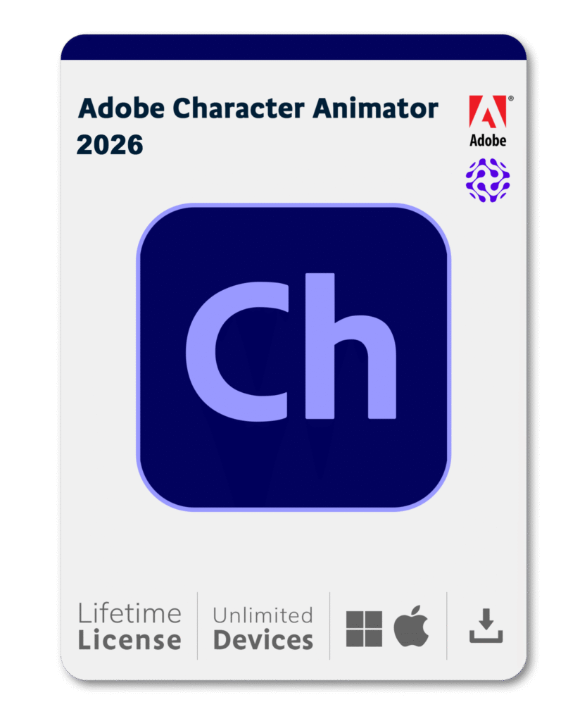 Adobe Character Animator 2026 - Lifetime License