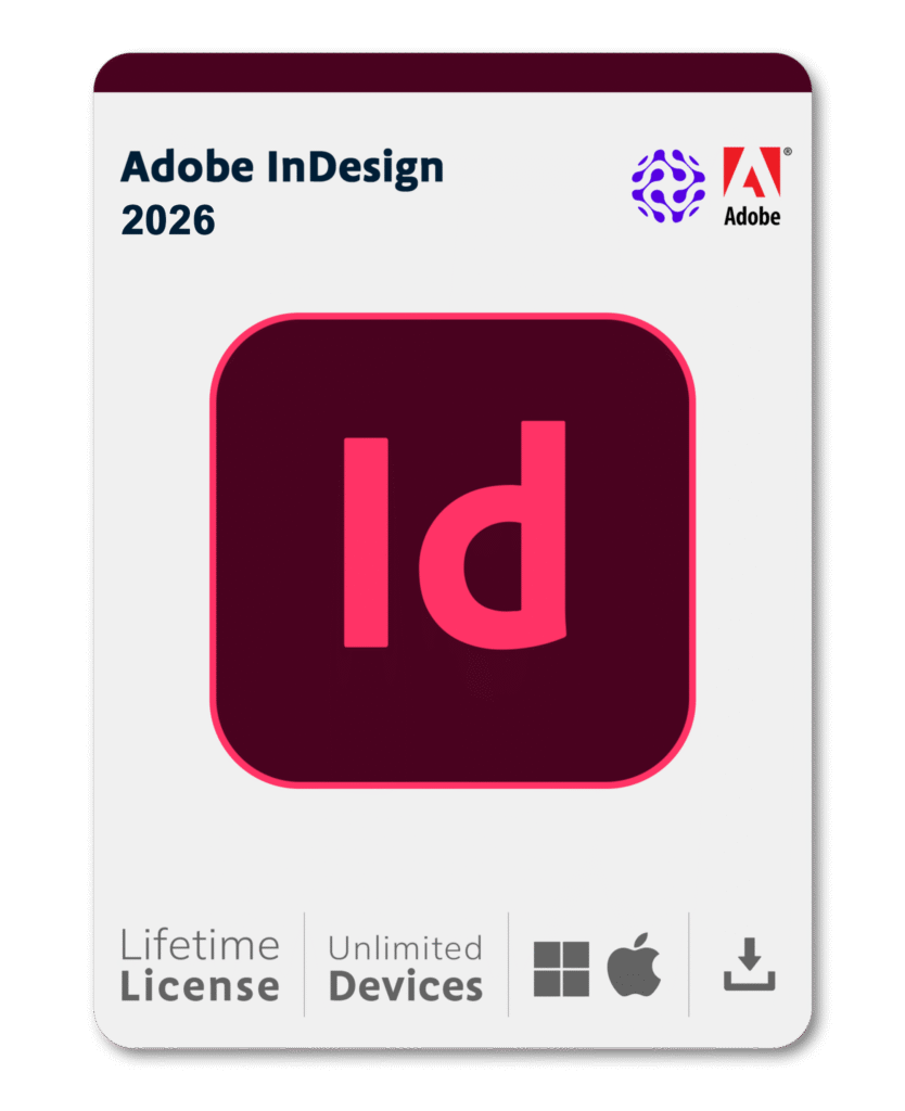 Adobe InDesign 2026 - Lifetime License for Windows & Mac